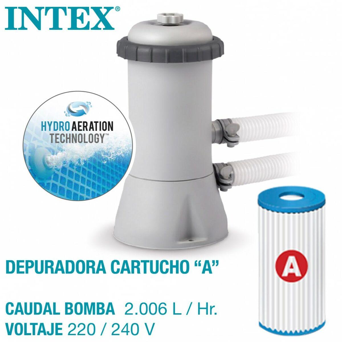 Intex *****Baseinas stelaż.400x200 pompa220V+drab 26790NP, modelis ...