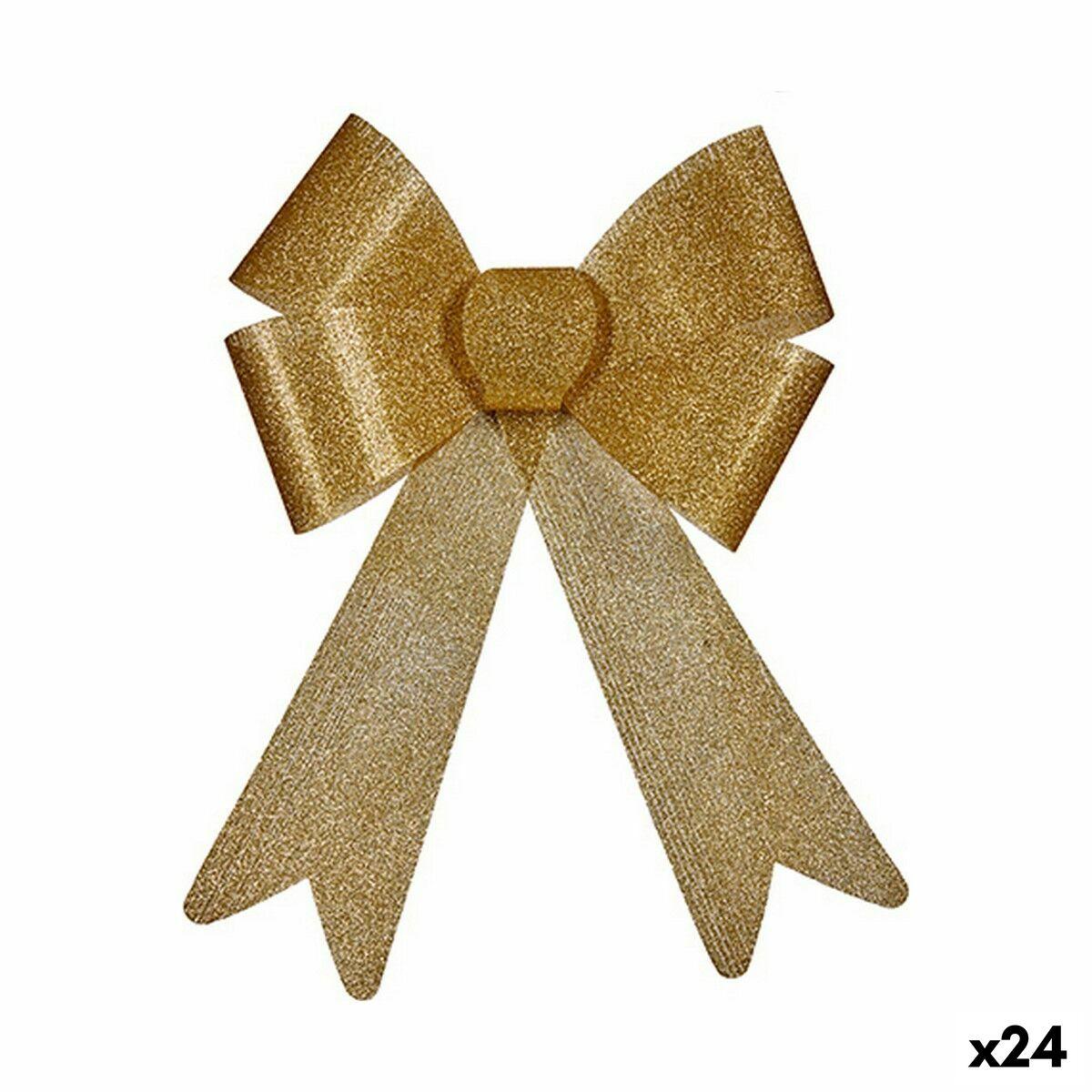 Krist+ Kalėdų papuošalai Lasas Auksinis PVC (23 x 3 x 30 cm) (24 vnt ...