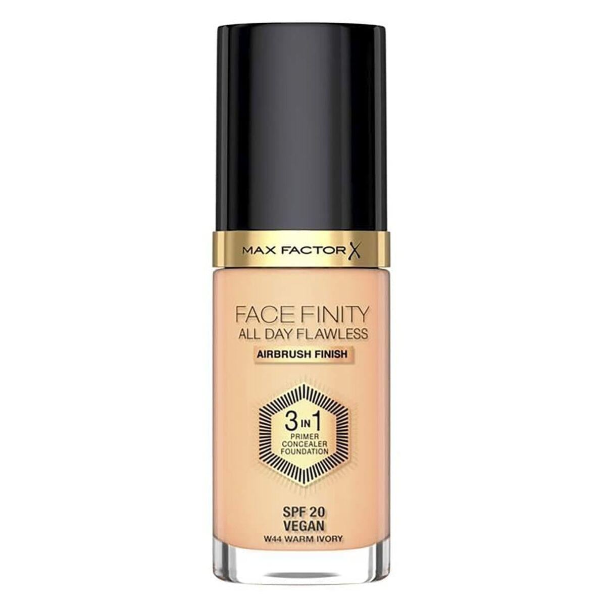"Max Factor Facefinity 3in1" maskuoklis ir makiažo pagrindas 44-Warm Ivory 30ml, modelis - 920 ...