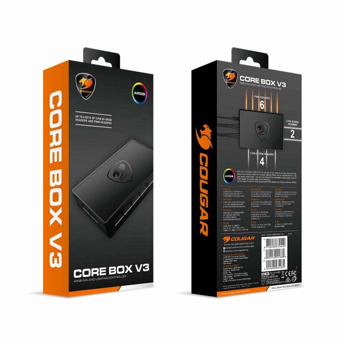 Cougar I Core Box v.3 I 3MCOBXV3.0001 I ARGB PWM Fan Controller I 6 ...