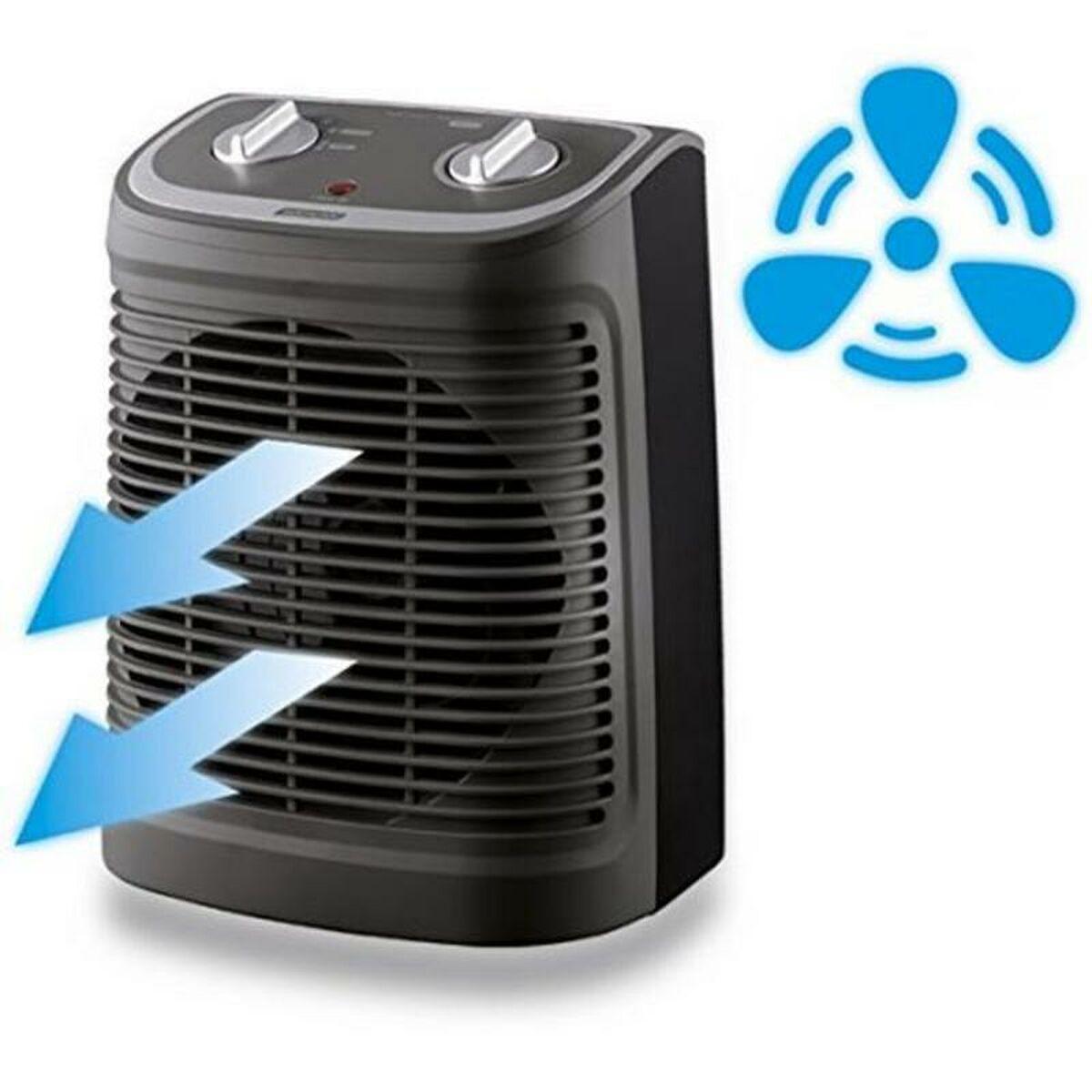 Rowenta Instant Comfort Compact SO233 Indoor Pilkas, Juodas 2400 W Fan ...