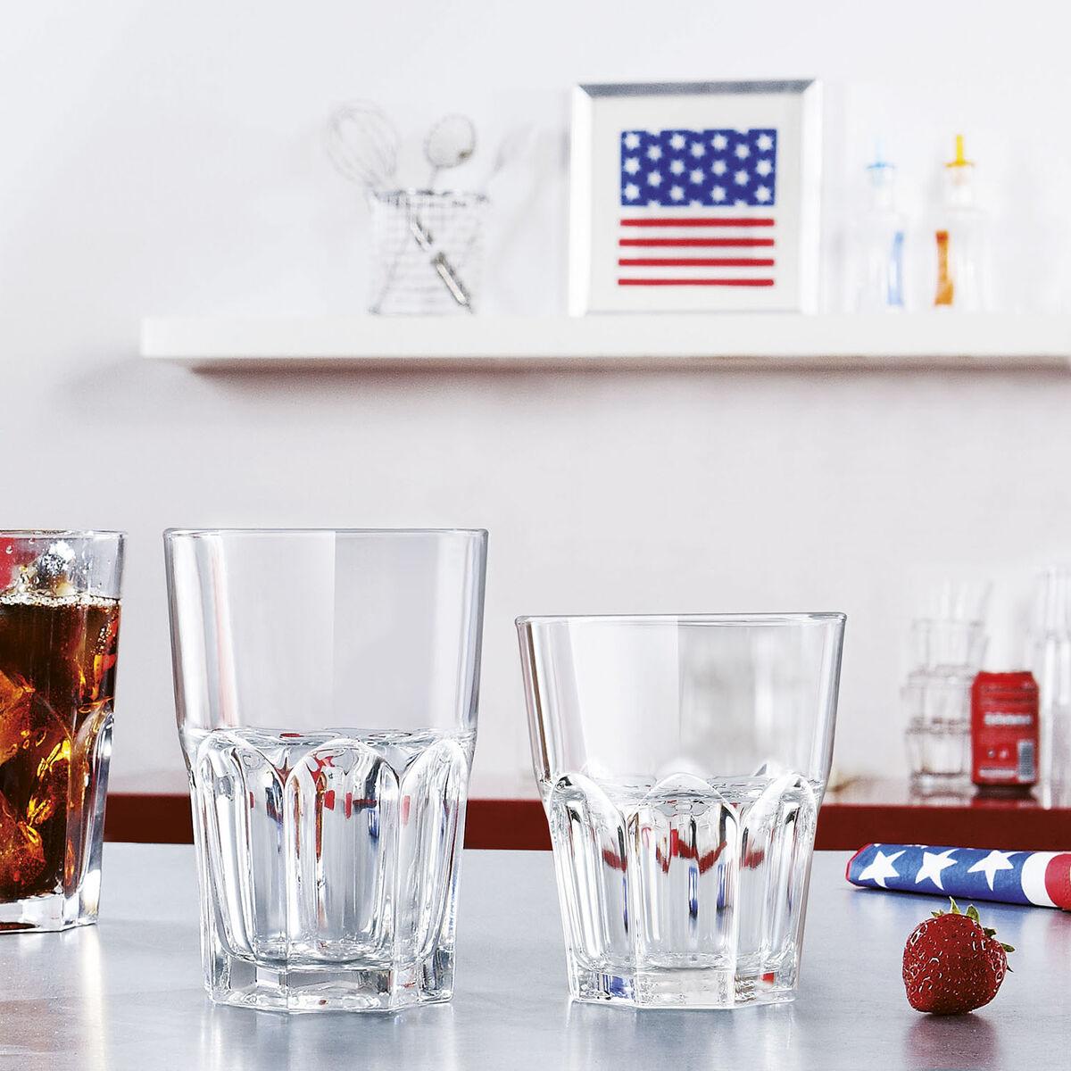 Stiklas Luminarc New America Skaidrus stiklas 24 vnt. 400 ml, žema ...