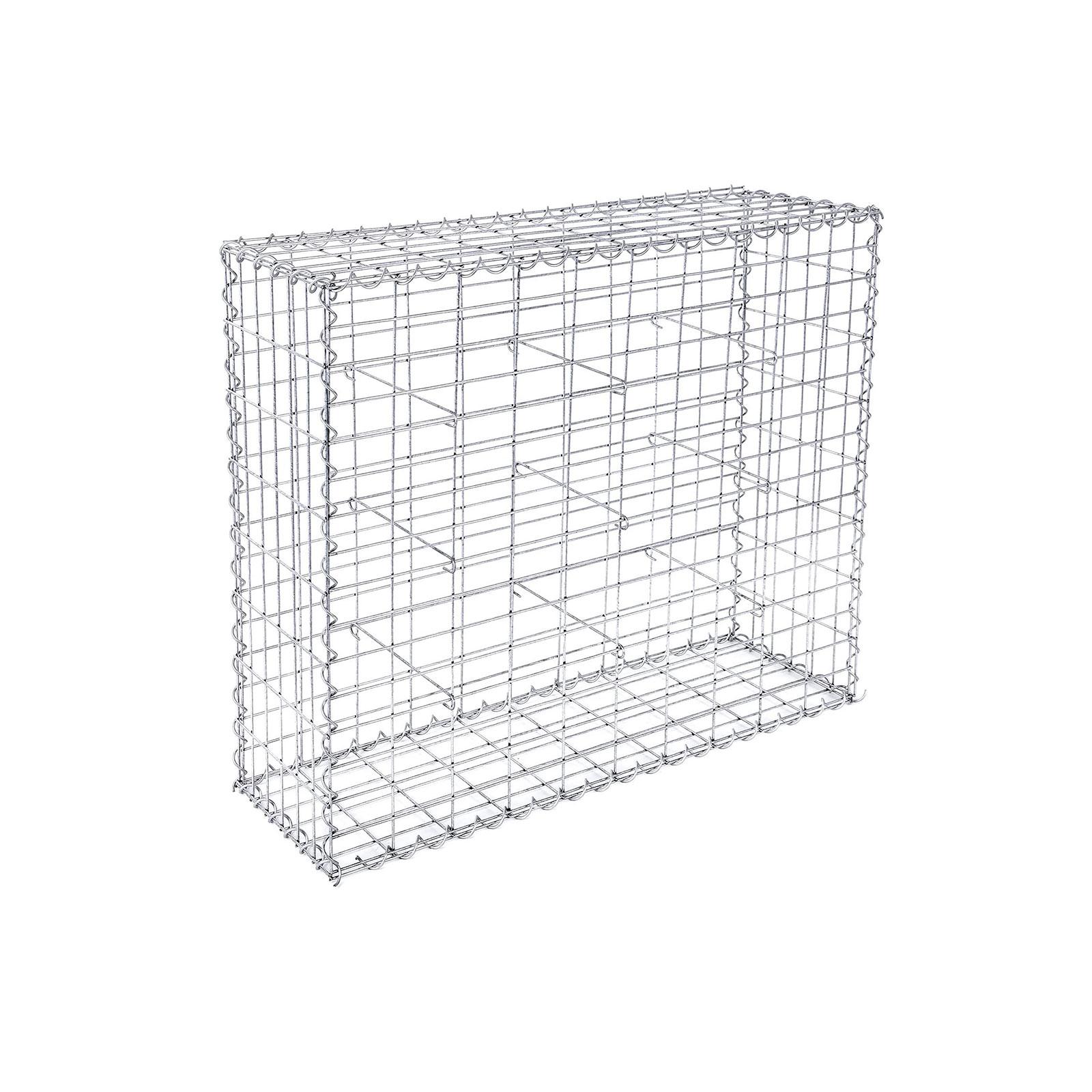 Songmics Akmeninis gabionas iš metalinio tinklo, modelis - SMGGB383V1 ...