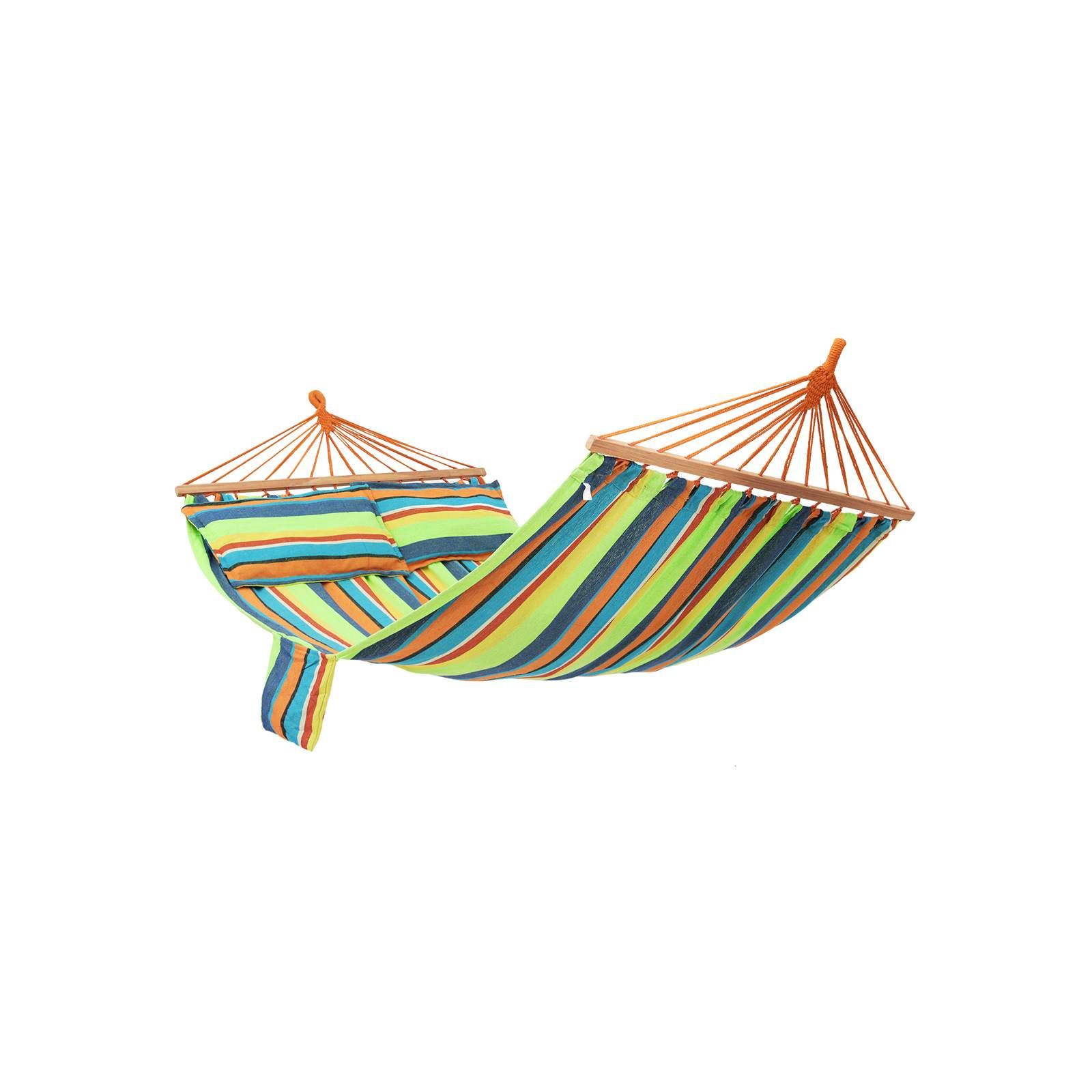 Songmics Baro hamakas su 2 pagalvėlėmis spalvotas, modelis - SMGDC22Q ...