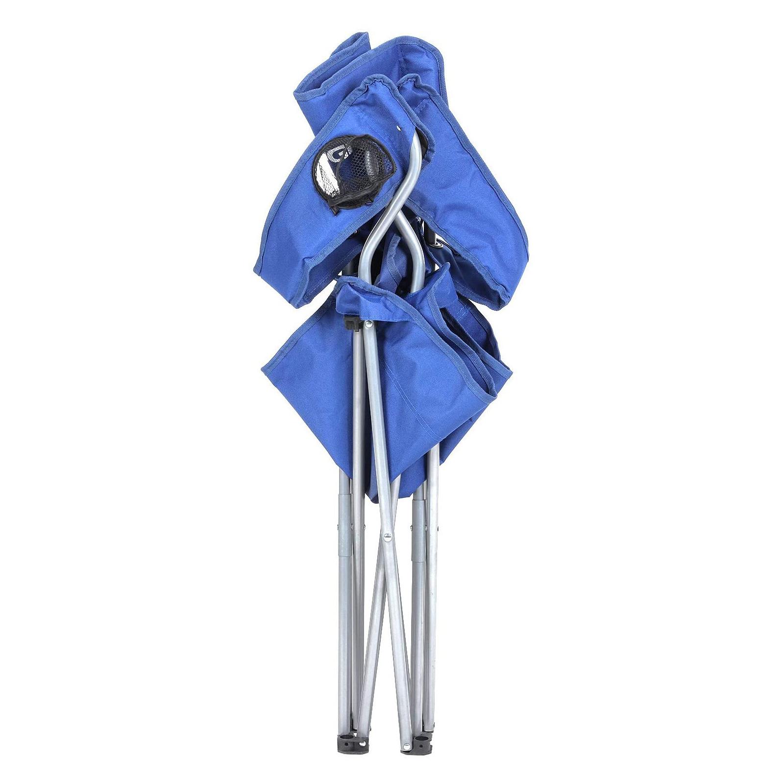 Songmics Kempingo kėdžių rinkinys, 2 vnt., mėlynos spalvos, žema kaina ...