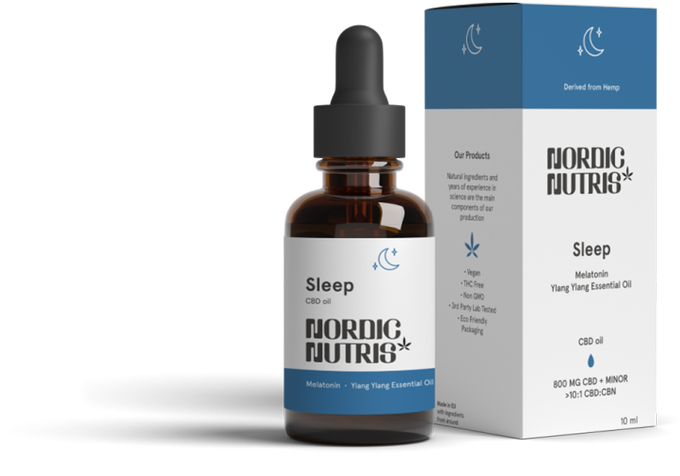 Nordic Nutris Sleep Oil Drops (Miegas), modelis - Aliejus, žema kaina ...