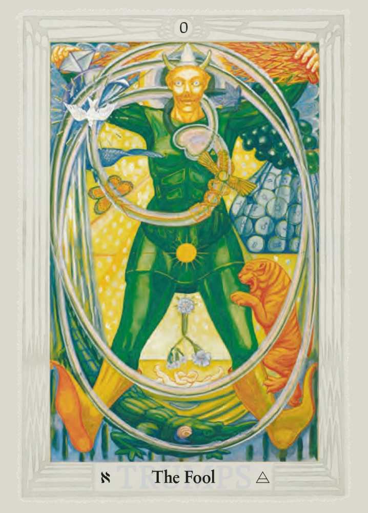 Cartamundi Kortos Tarot Crowley Tarot Standard GB, modelis ...