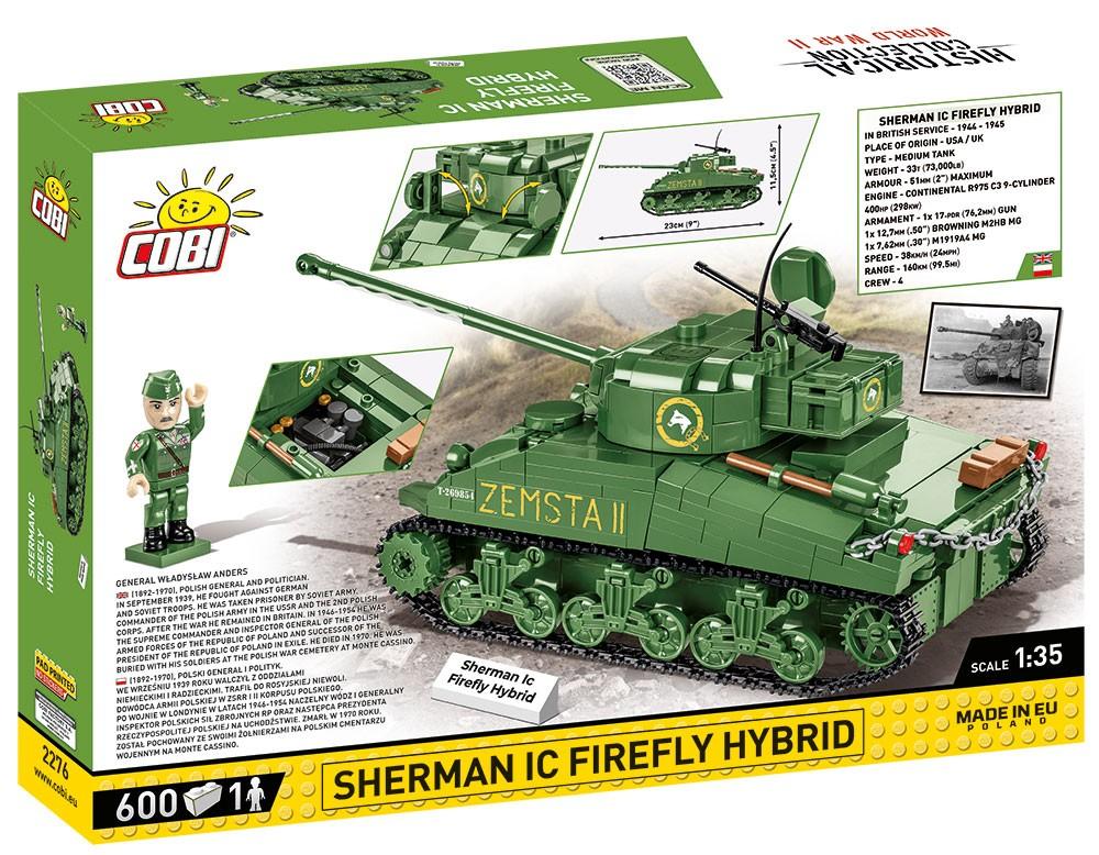 Cobi Klocki Sherman IC Firefly hibridas, modelis - 2276, žema kaina ...