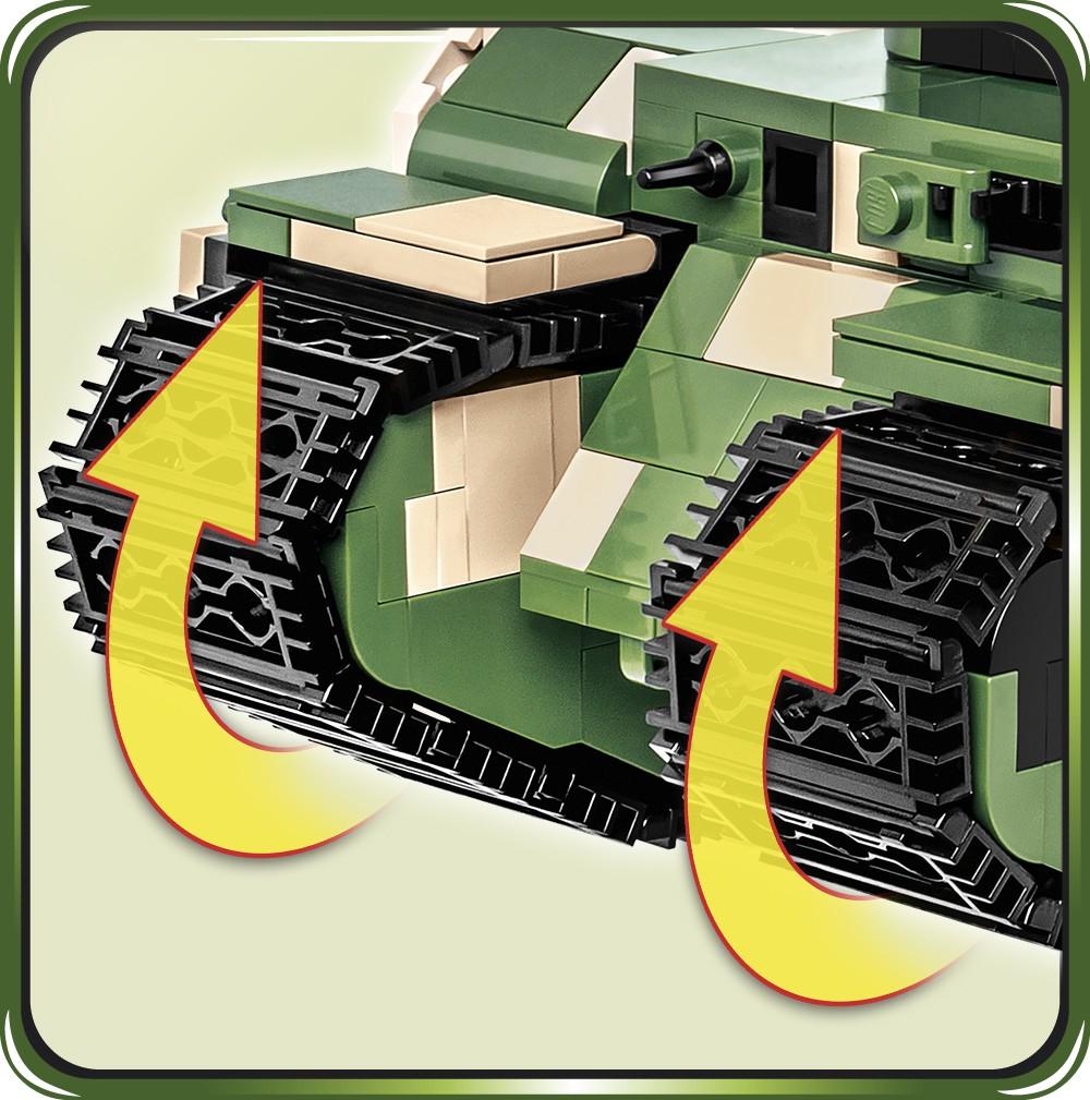 Cobi Klocki Tog II itin sunkus tankas (2544), žema kaina | Varle.lt