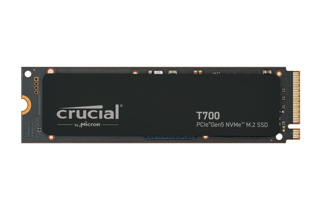 SSD|CRUCIAL|T700|1TB|M.2|PCIe Gen5|NVMe|TLC|Rašymo greitis 9500 MBytes ...