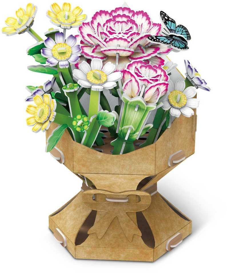 CubicFun Dante Cubic Fun bukiet kwiatów go dziki W3300H 33006, modelis ...