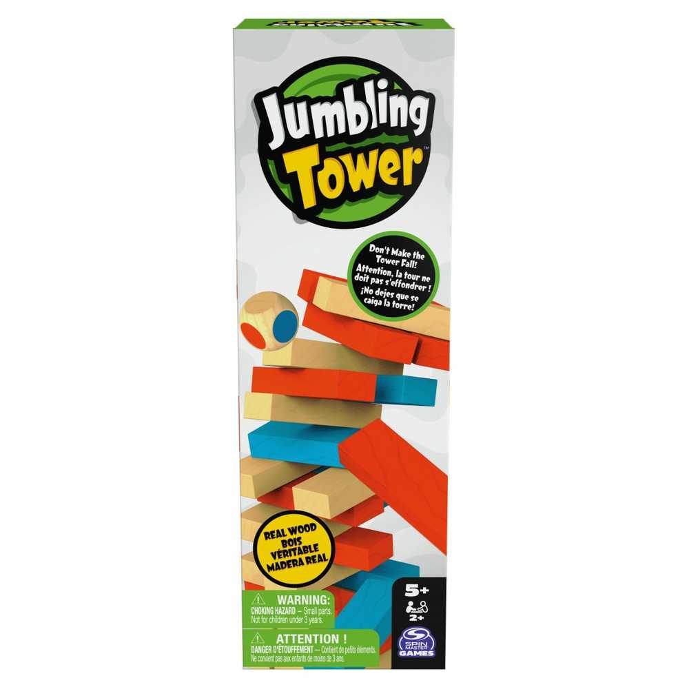 Spin Master SPINMASTER GAMES žaidimas Jumbling Tower, 6067992, modelis ...