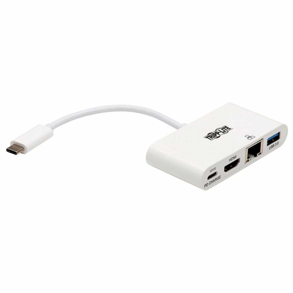 Eaton USB-C 4K HDMI kelių prievadų adapteris, USB-A prievadas, GbE, 60 ...