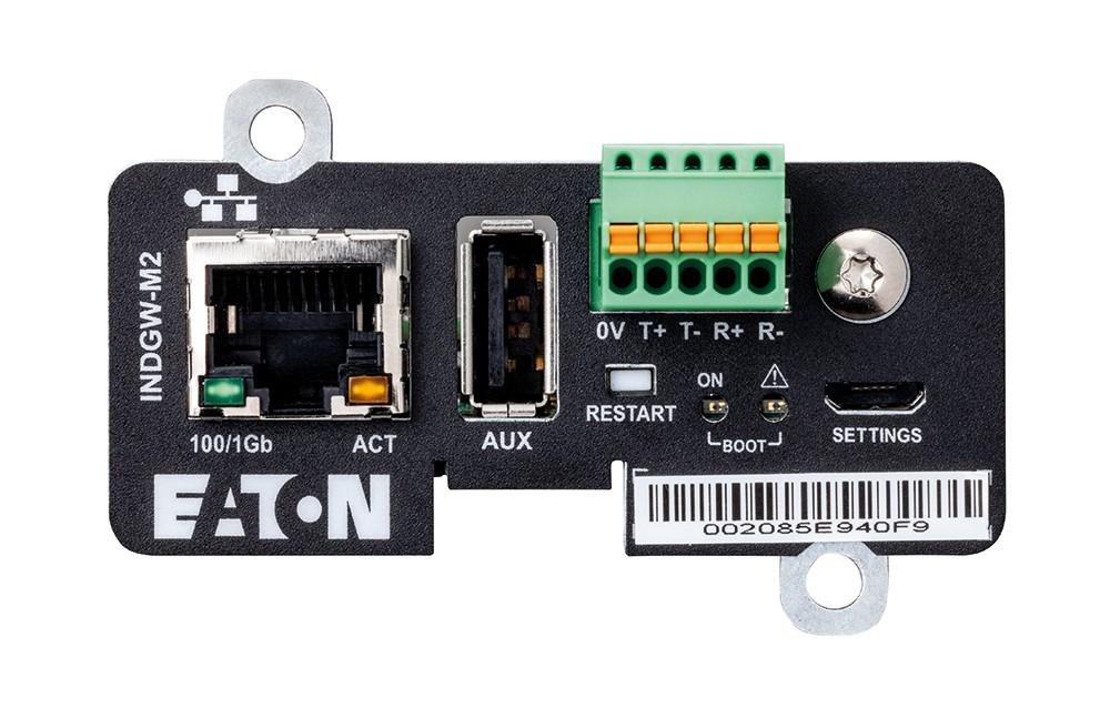 Eaton INDGW-M2 kartaSNMP oraz Modbus Industrial Gatew., modelis - INDGW ...