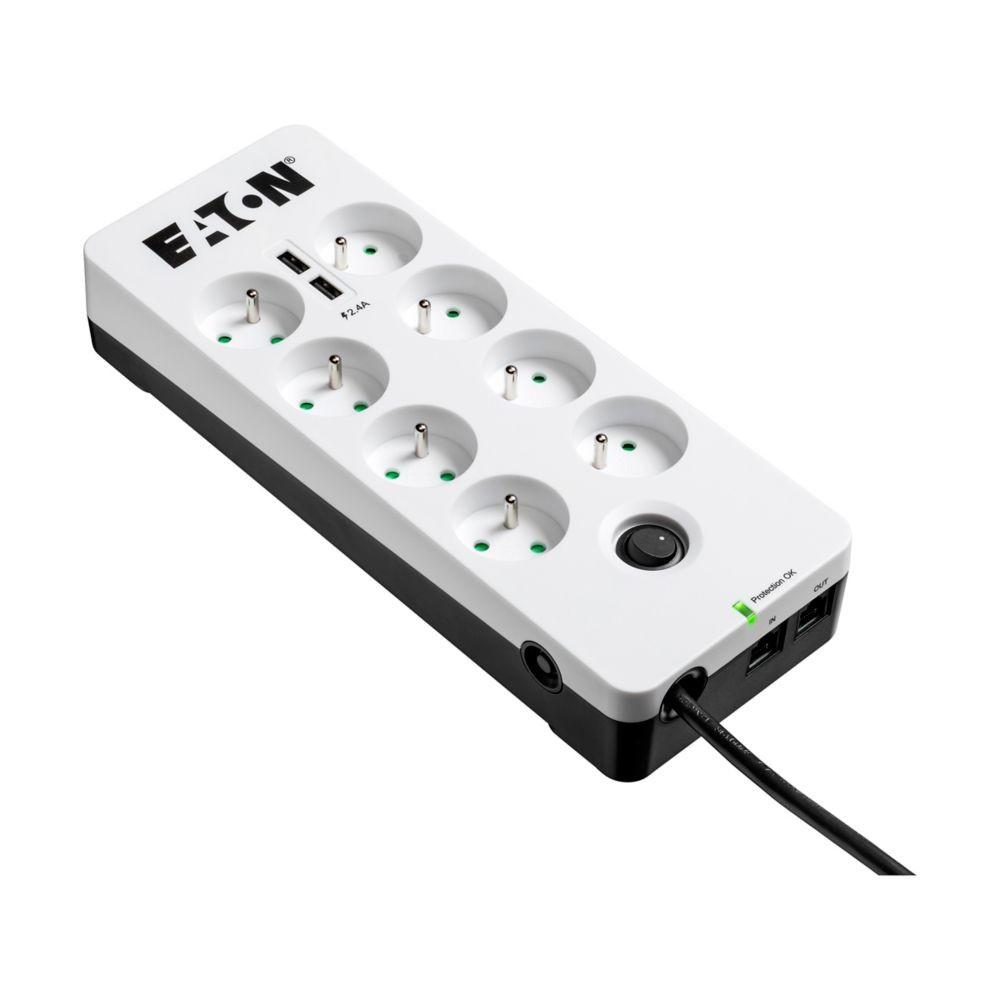 Eaton Power Quality Eaton Protection Box 8 Tel@ USB FR, modelis ...