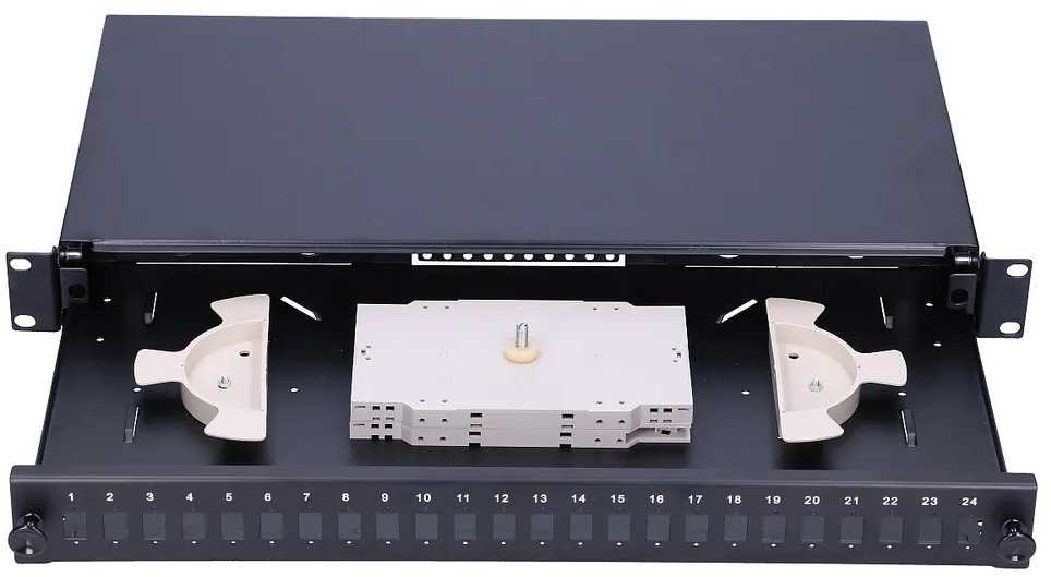 Extralink 24 Core | Patch panel | 24 port, juodas, modelis - EX.3012 ...