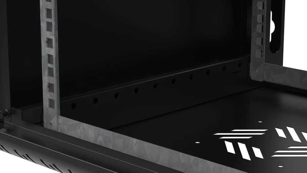 Extralink Premium 12U 600x600 Juodas | Rack spintelė | montavimas be ...