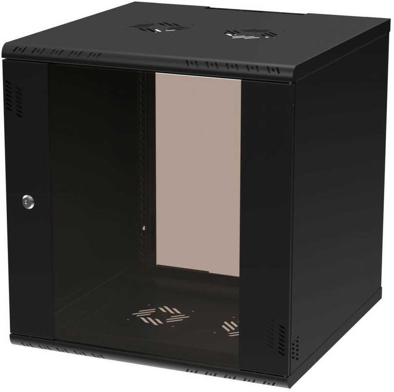 Extralink Premium 12U 600x600 Juodas | Rack spintelė | montavimas be ...