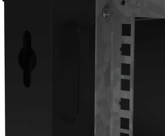 Extralink Premium 15U 600x600 Juodas | Rack spintelė | montavimas be ...