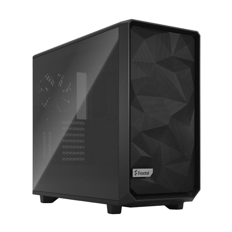 Fractal Design Obudowa Meshify 2 kompaktiškas juodas TG šviesus ...