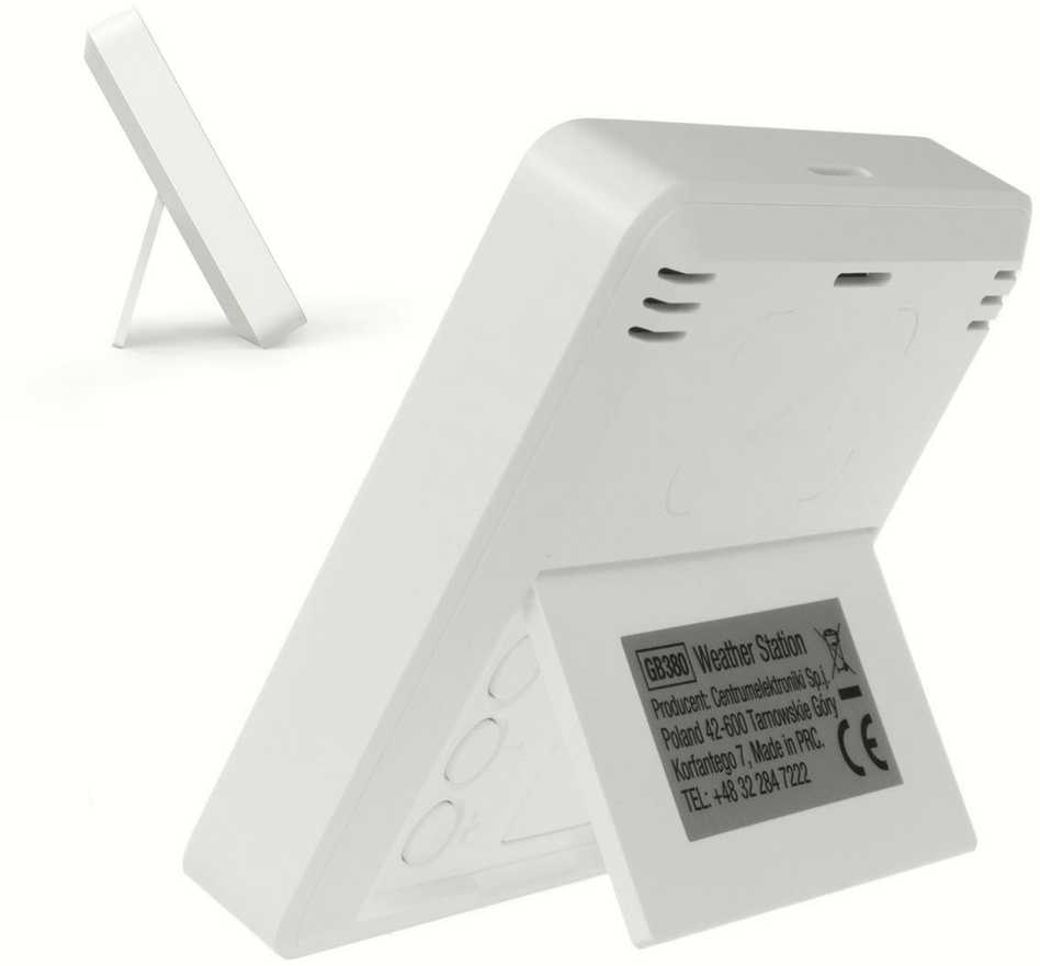 GreenBlue Termometras / higormetras Oro stotis su laikrodžio funkcija ...