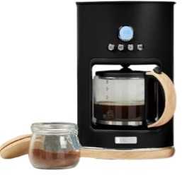 Haden Kavos aparatas Lašelinis Dorchester 1.5l juoda, modelis ...