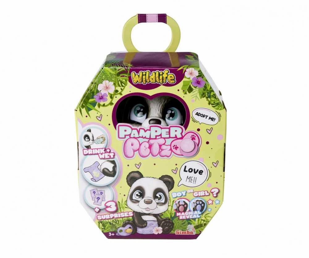 SIMBA Jada Toys Figūrėlė Pamper Petz Panda, modelis - 105950054, žema ...