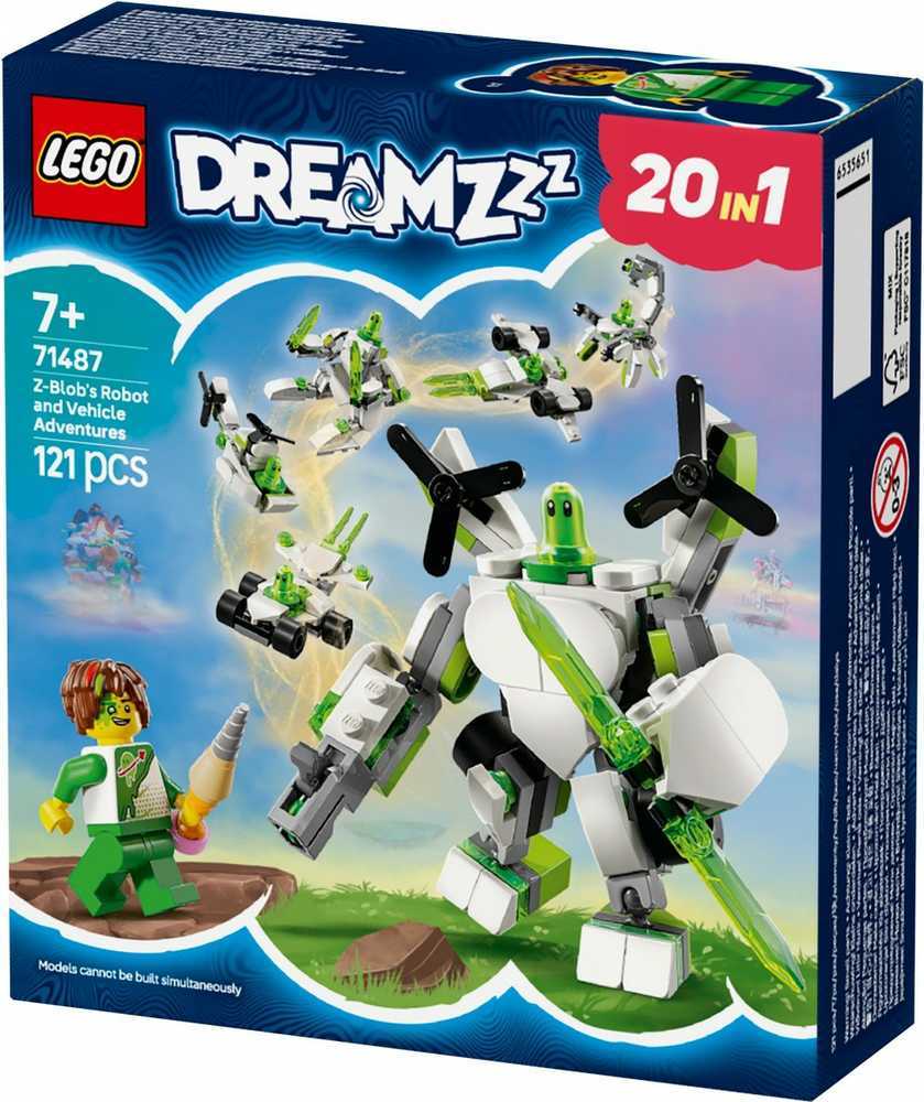 LEGO® DREAMZzz Z-Blob robotų ir transporto priemonių nuotykiai (71487 ...