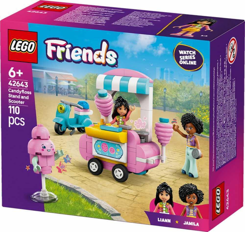LEGO® Friends Cukraus vatos kioskas ir motoroleris (42643) 42643 ...