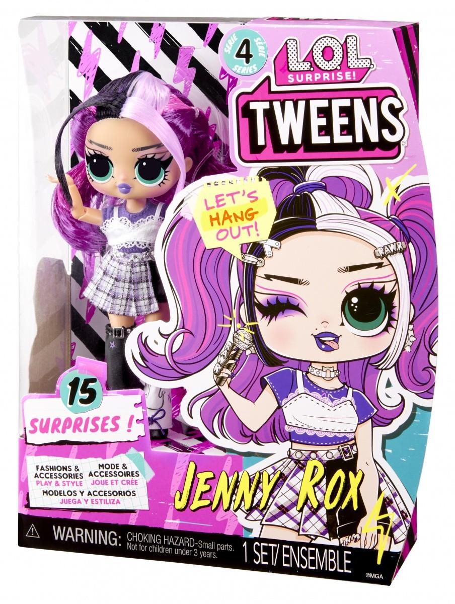 L.O.L. SURPRISE TWEENS lėlytė JENNY ROX, S4, modelis - 588719EUC, žema ...