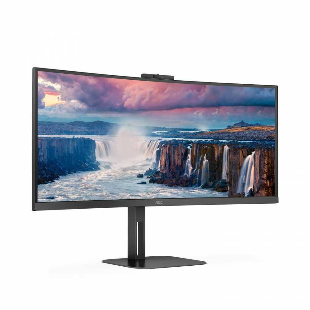 Monitorius AOC Moniotr CU34V5CW 34 cali 100Hz lenktas VA HDMI DP USB-C ...