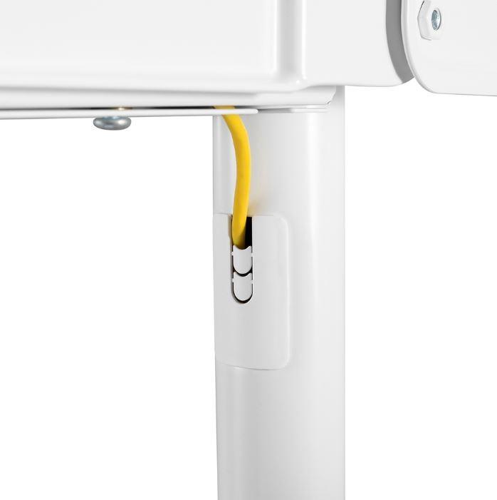 Laikiklis Neomounts Mobilus grindų stovas NS-M1250 Baltas, modelis ...