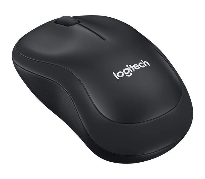 Tyli belaidė optinė pelė Logitech B220, Juoda | Varle.lt