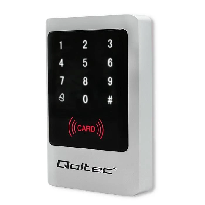 QOLTEC 52444 Kodinė spyna MIMAS su RFID skaitytuvu Kodų kortelės rakto ...