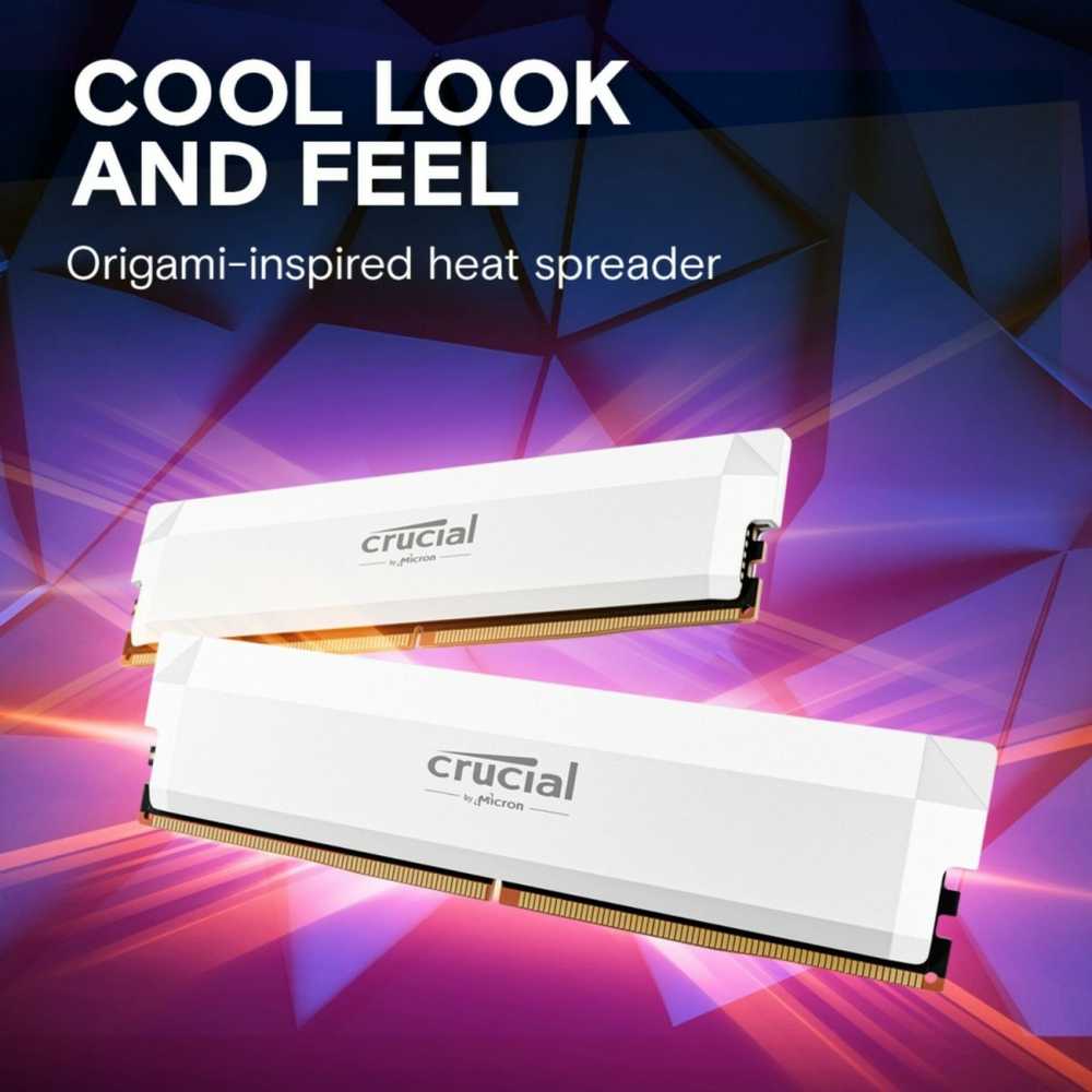 RAM „Crucial Pro DDR5-6000“ rinkinys 64 GB 2x32 GB UDIMM CL40 W ...