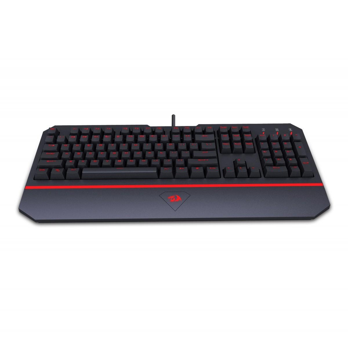 Klaviatūra REDRAGON ANDROMEDA K558R-1 (mechaninė, USB 2.0, (US), juodos ...