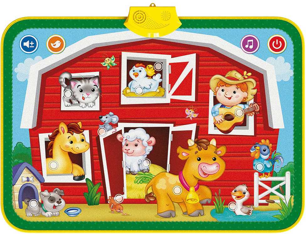 SMILY PLAY SP98293 kalbantis mokomasis kilimėlis, modelis - 98293, žema ...