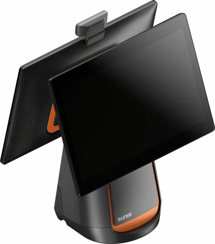 Sunmi Desktop POS T2s 15,6+10,1 4 / 64GB IPS, modelis - 01220055, žema ...