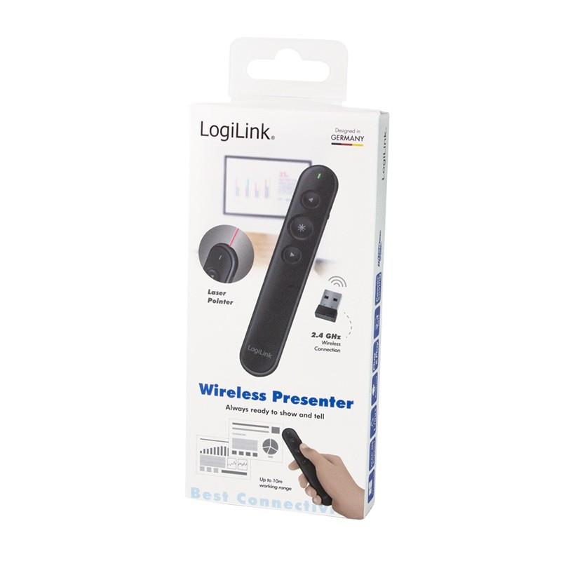 LogiLink Typhoon Belaidis laidų vedėjas su lazerine žymekliu, modelis ...