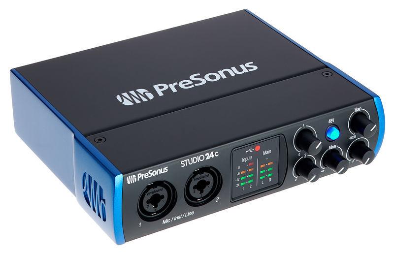 Garso plokštė Presonus STUDIO 24C, modelis - PRE STUDIO 24C, žema kaina ...