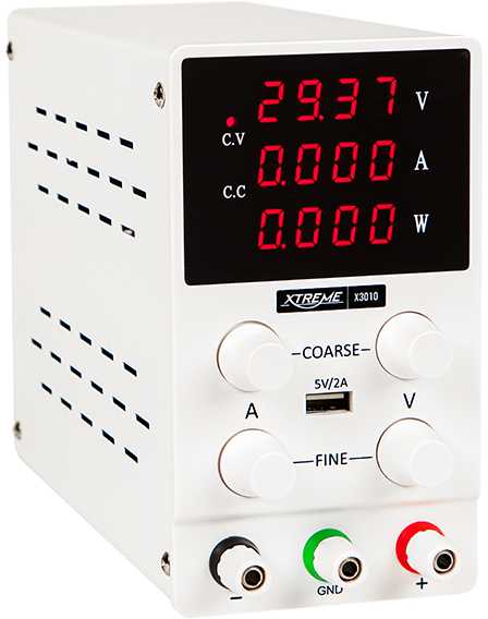 Blow Xtreme Laboratorinis maitinimo šaltinis X3010 30V 10A, modelis ...