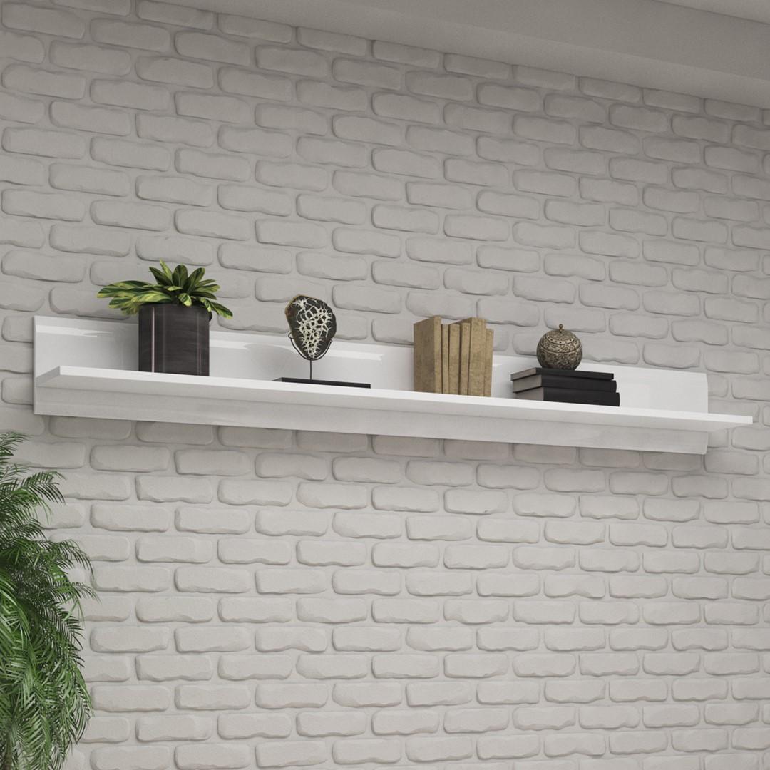 Shelf INTERMEZZO color baltas style classic inwards hakano, žema kaina ...