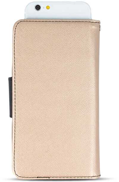 Telforceone Smart Fancy dėklas, skirtas iPhone 16 6,1" aukso-juodo ...