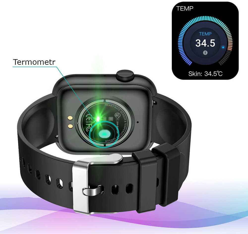 IŠmanusis laikrodis Gravity GT3-5, Juodos spalvos korpusas su mėlynos spalvos dirželiu, modelis ...