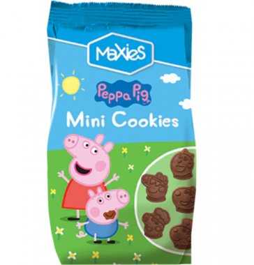 Mini sausainiai Peppa Pig, kakava, 100 g, žema kaina | Varle.lt
