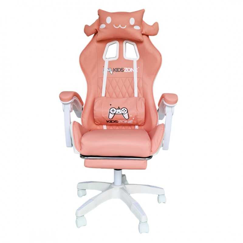 Bunny gamer pasukama žaidimų kėdė su pakoja kids zone KO27R, modelis ...