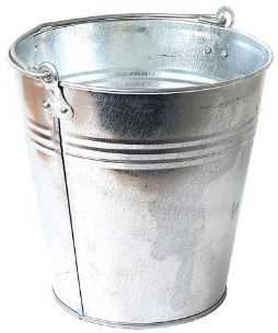 Cinkuotas kibiras 5L, žema kaina | Varle.lt