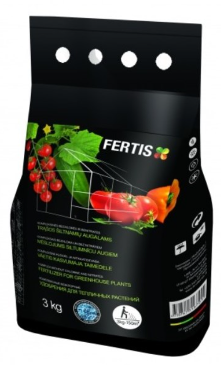 FERTIS kompleksinės trąšos šiltnamio augalams, be chloro ir nitratų ...