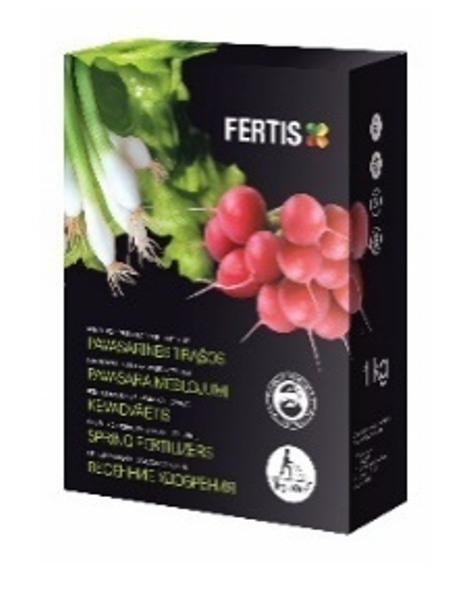 FERTIS pavasarinės kompleksinės trąšos, be chloro ir nitratų, 1kg, žema ...