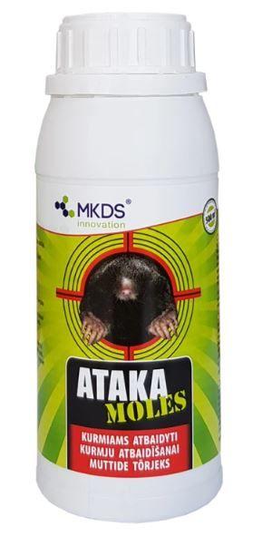 Mkds ATAKA MOLES, REPELENTAS KURMIAMS ATBAIDYTI, 500 ML, žema kaina | Varle.lt